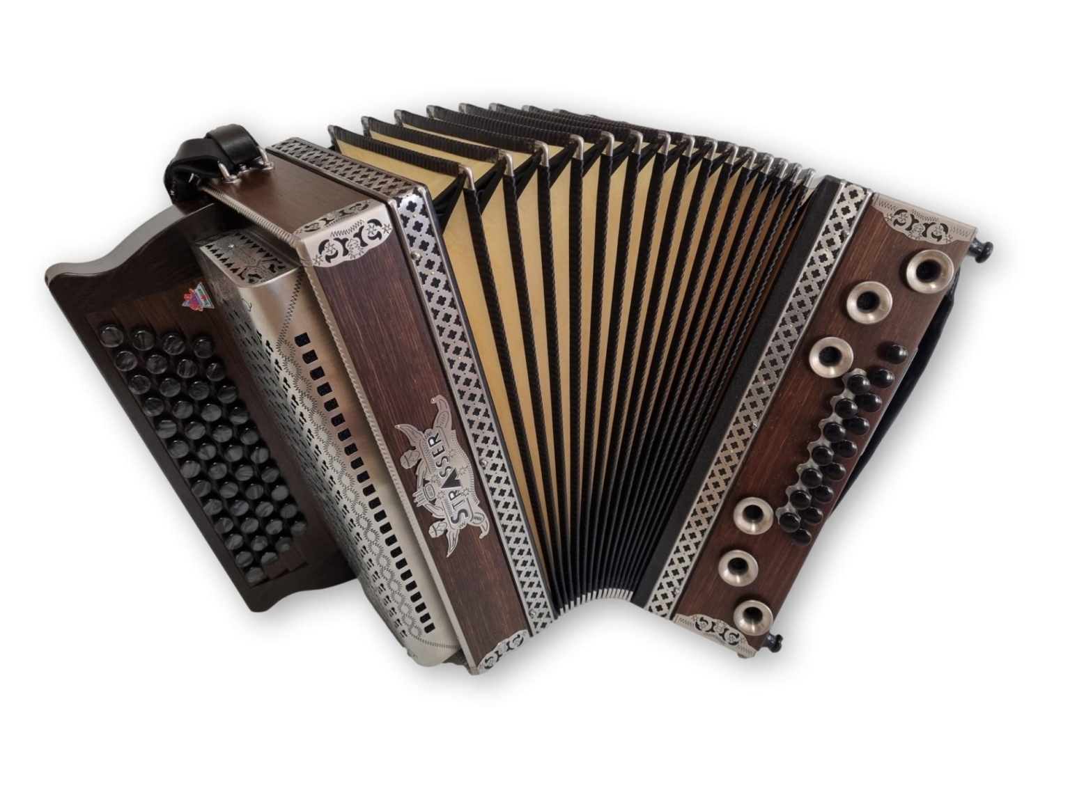Steirische Harmonika Strasser Hoamat Räuchereiche GCFB - Musik Rieger